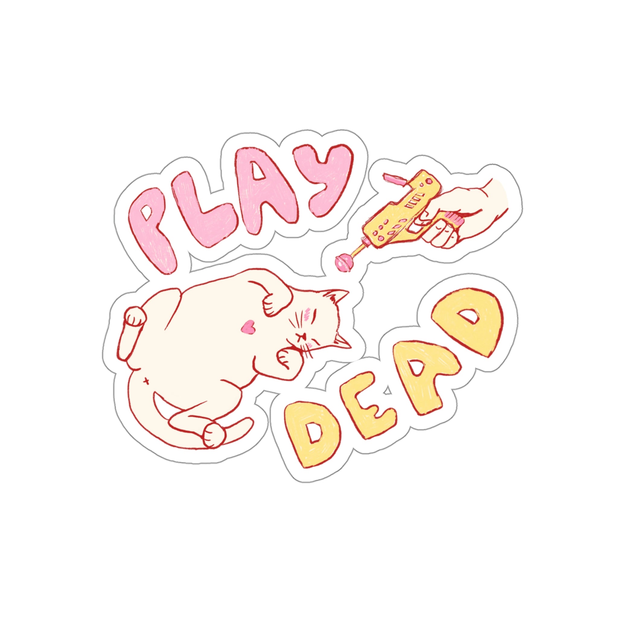 Play Dead Sticker – Nomin's Gallery